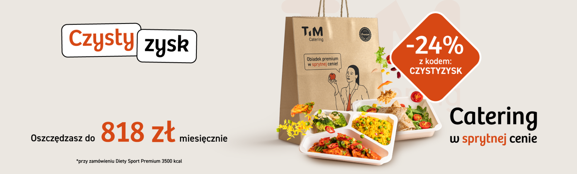 TIM: Catering dietetyczny Wrocław | Dieta pudełkowa Wrocław